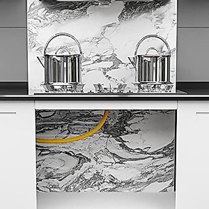 100FT 1/2 '' Flexible Gas Line,CSST Corrugated Stainless Steel Tubing,Natural Gas Line Pipe Propane Conversion Kit Grill Hose with 2 Male Adapter Fittings