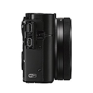 Sony RX100VA (NEWEST VERSION) 20.1MP Digital Camera: RX100 V Cyber-shot Camera with Hybrid 0.05 AF, 24fps Shooting Speed & Wide 315 Phase Detection - 3” OLED Viewfinder & 24-70mm Zoom Lens - Wi-Fi