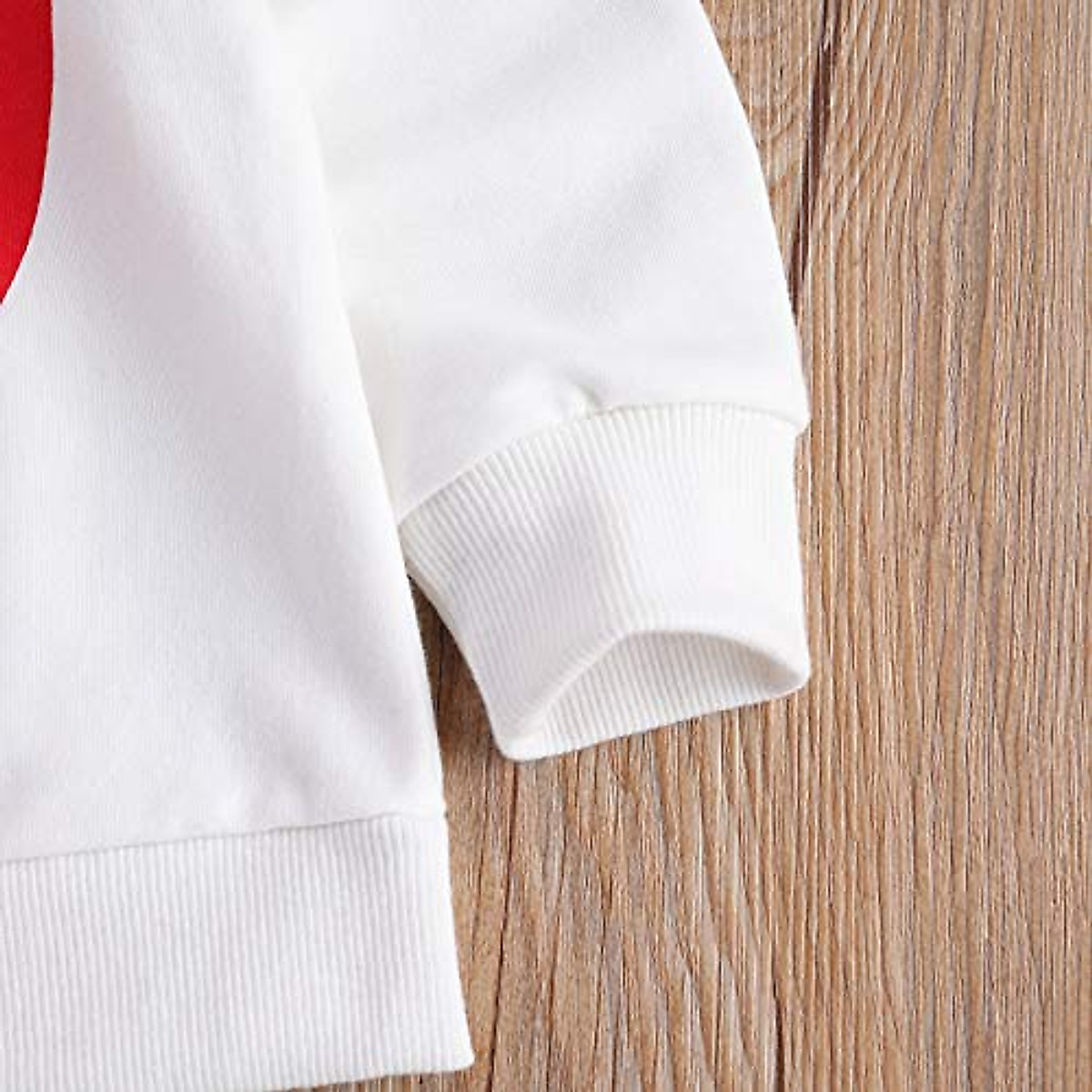 Infant Toddler Baby Girls Love Printed Pullover Sweatshirt Long Sleeve Casual Sweater Top Valentine's Day Clothes (Love Printed, 1-2T)