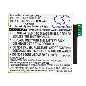 CHGY 3.7V Battery Replacement Compatible with Verizon MLP36100107, SQU-1408 Ellipsis 8, Ellipsis Kids, Ellipsis Kids, QTAQZ3, QTAQZ3KID