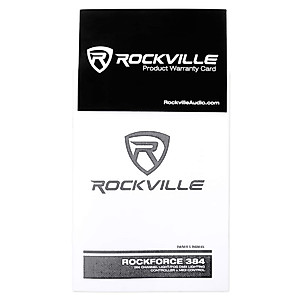 Rockville ROCKFORCE 384 Channel DMX Controller+Rechargeable Receiver+Transmitter
