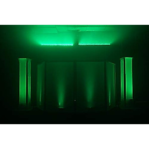 Rockville ROCKSTRIP 252 LED 5 Channel DMX RGB Color Strip DJ Wash Up Light Bar