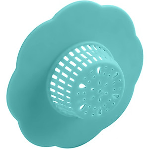 1 Pc Hair Catcher Silicone Hair Stopper Shower Drain Covers Easy to Install and Clean Bathroom Sink Bathtub Drain Strainers Suit for Bathroom Bathtub and Kitchen