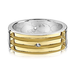 Anillo Atlante (Atlantis Ring) 970 Silver/Plata 6mm Wide 2mm Thick (5)