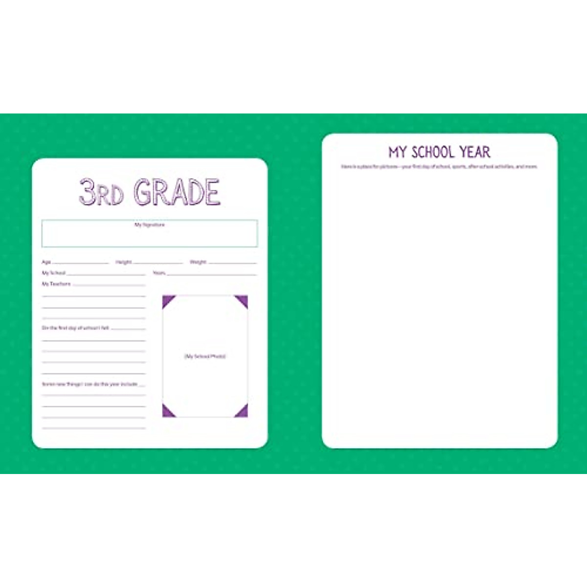 School Years Record Book: Capture and Organize Memories from Preschool through 12th Grade (Reader's Digest)