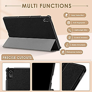 Smart Slim Case for Lenovo Tab P11 2020 (TB-J606F) & Tab P11 Plus 2021 (TB-J616F/J607F) ,【Auto Sleep/Wake】Ultra Thin Folio Leather Protective Book Cover Hard Back Shell+Tri-fold Magnetic Stand/Closure