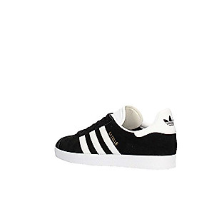 adidas Men's Gazelle Multisport Outdoor Shoes (Core Black/White/Gold Metallic), 8 UK 42 EU