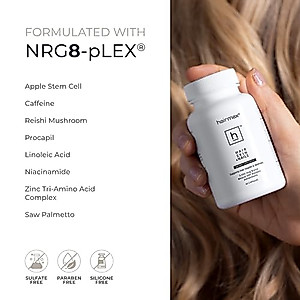 HairMax Hair, Skin and Nails Dietary Supplement – Hair Loss & Hair Regrowth Treatment. 2500mcg Biotin, DHT Blocker, MSM & Antioxidants, 60 Capsules