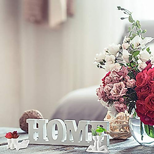 Potchen 4 Pieces Ceramic Air Planters Holder People Head White Cute Table Top Display for Air Plants Lovers DIY Decoration Home Office Holiday (Lovers Style)