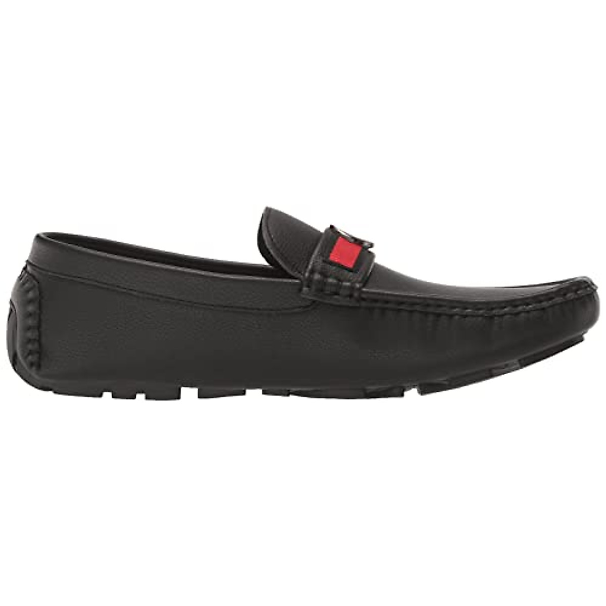 Guess Men's AUROLO Driving Style Loafer, Black 001, 12