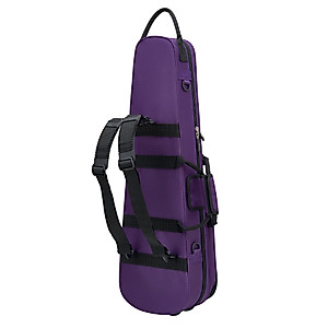 Protec MX044PR 4/4 Violin Shaped MAX Case, Purple