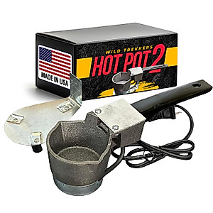 Do-It Hot Pot 2 | Melts Lead Ingots Quickly | Electric Melting Pot for Lead | 4 Pound Capacity | Lead Melting Pot for Fishing Weight Molds & Bullet Casting Molds | Made in The USA
