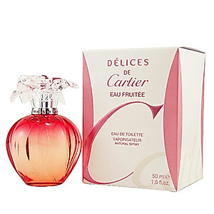 Delices De Cartier Eau Fruitee by Cartier For Women. Eau De Toilette Spray 1.6-Ounces