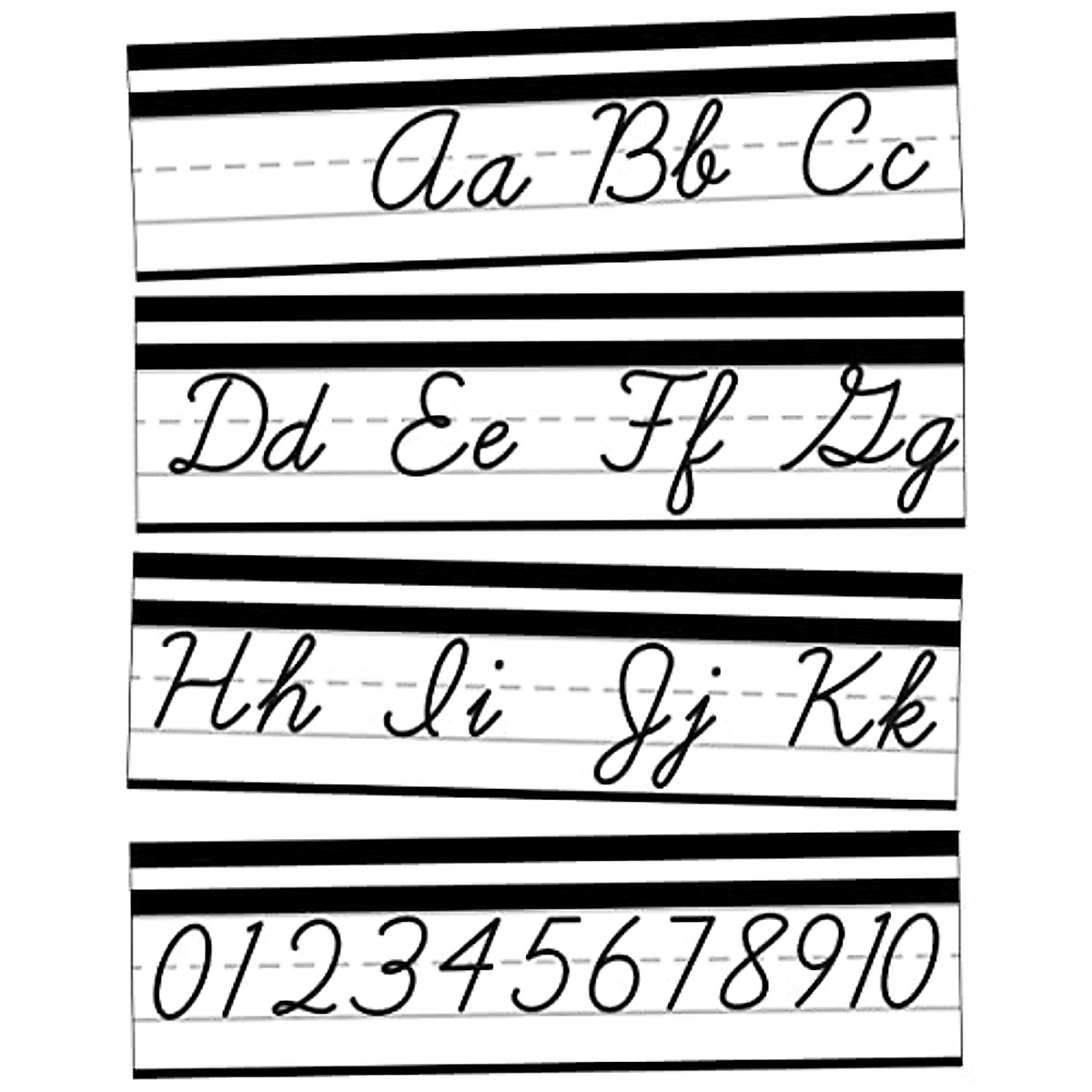 Schoolgirl Style - Simply Stylish | Alphabet Line | Cursive Mini Bulletin Board Set