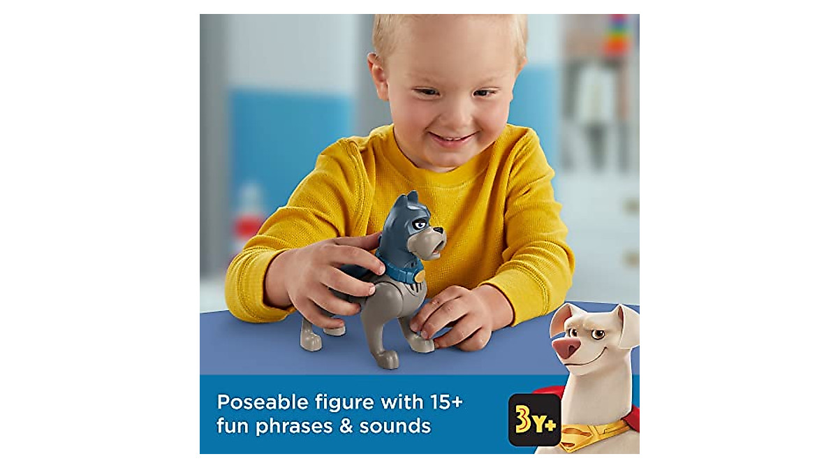 Fisher-Price DC Super-Pets Talking Ace Toy for Kids 3+