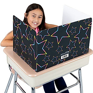 Really Good Stuff Standard Neon Pop Privacy Shields – Set of 12 – Matte
