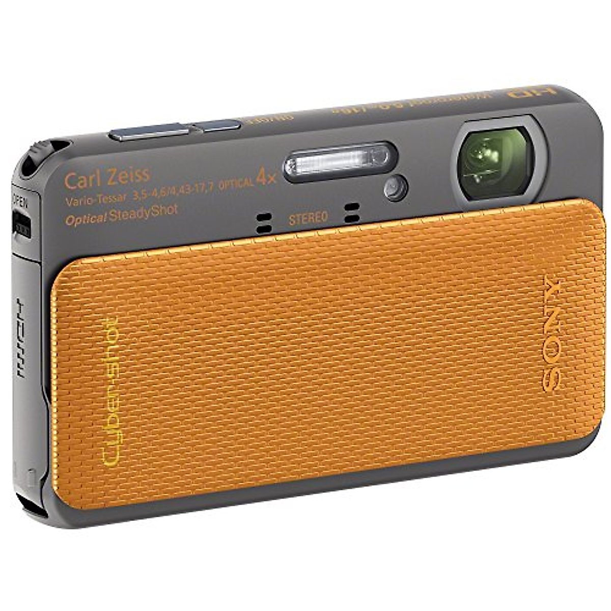 Sony Cyber-shot DSC-TX20 16.2 MP Exmor R CMOS Digital Camera with 4x Optical Zoom and 3.0-inch LCD (Orange) (2012 Model)