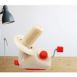 Gator parts Yarn Ball Winder, Convenient Ball Winder for Yarn,4 pcs Pom Pom Makers+1 1 Scissors,Yarn Swift and Ball Winder Combo with Easy Installation for Yarn Storage by CALU LUKY