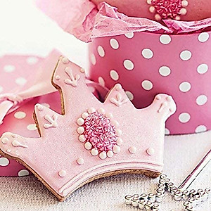 Princess Cookie Cutters 3-Pc Set Made in USA by Ann Clark, Crown, Glass Slipper, Dress