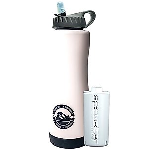 Epic Vostok | Vacuum Insulated Water Bottle with Filter | USA Made Filter | Dishwasher Safe | Stainless Steel | BPA Free Water Bottle | Removes 99.9% Tap Water Contaminants | Coldest | Simple | Modern