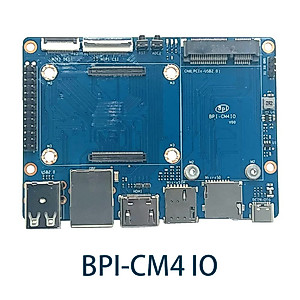 youyeetoo Banana Pi BPI-CM4,Raspberry Pi CM4 Compatible, Amlogic A311D Quad Core ARM Cortex-A73, 4G LPDDR4 16G eMMC Onboard WIFI5,Minipcie 26PIN Run Android Armbian Linux (BPI-CM4)