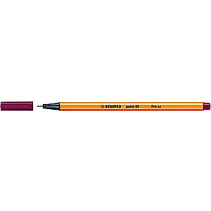 STABILO Fineliner point 88 - Pack of 10 - Purple