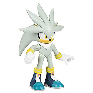 Sonic The Hedgehog 2.5-Inch Action Figure Modern Silver Collectible Toy