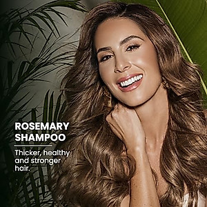Anyeluz - Rosemary Shampoo | Promotes Hair Growth | Cleanses and Reduces Oiliness | For all Hair Types | Natural Extracts | Salt and Paraben Free