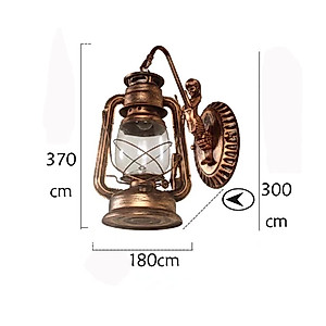 Lanterne Wall Sconce Lamps Lights Wall Lamps Iron Artistic Retro Nostalgic Kelp Lamps