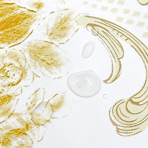 Yifely Gold Damask Self Adhesive Shelf Drawer Liner Decorative Storange Organizers Cabinets Lining Paper Easy to Remove 17.8 Inch by 9.8 Feet