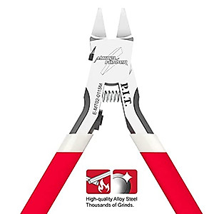 P.I.T. 4.8 Inch Model Nipper, Single Blade Gundam Nipper with Non-Slip Grip, Sprue Cutter Hobby Nippers,Model Kit Nippers for Plastic Gunpla Model Building