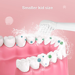 arpha X3 Kid’s Toothbrush Head Replacement, German Pedex Bristles Brush Head, Age 1+