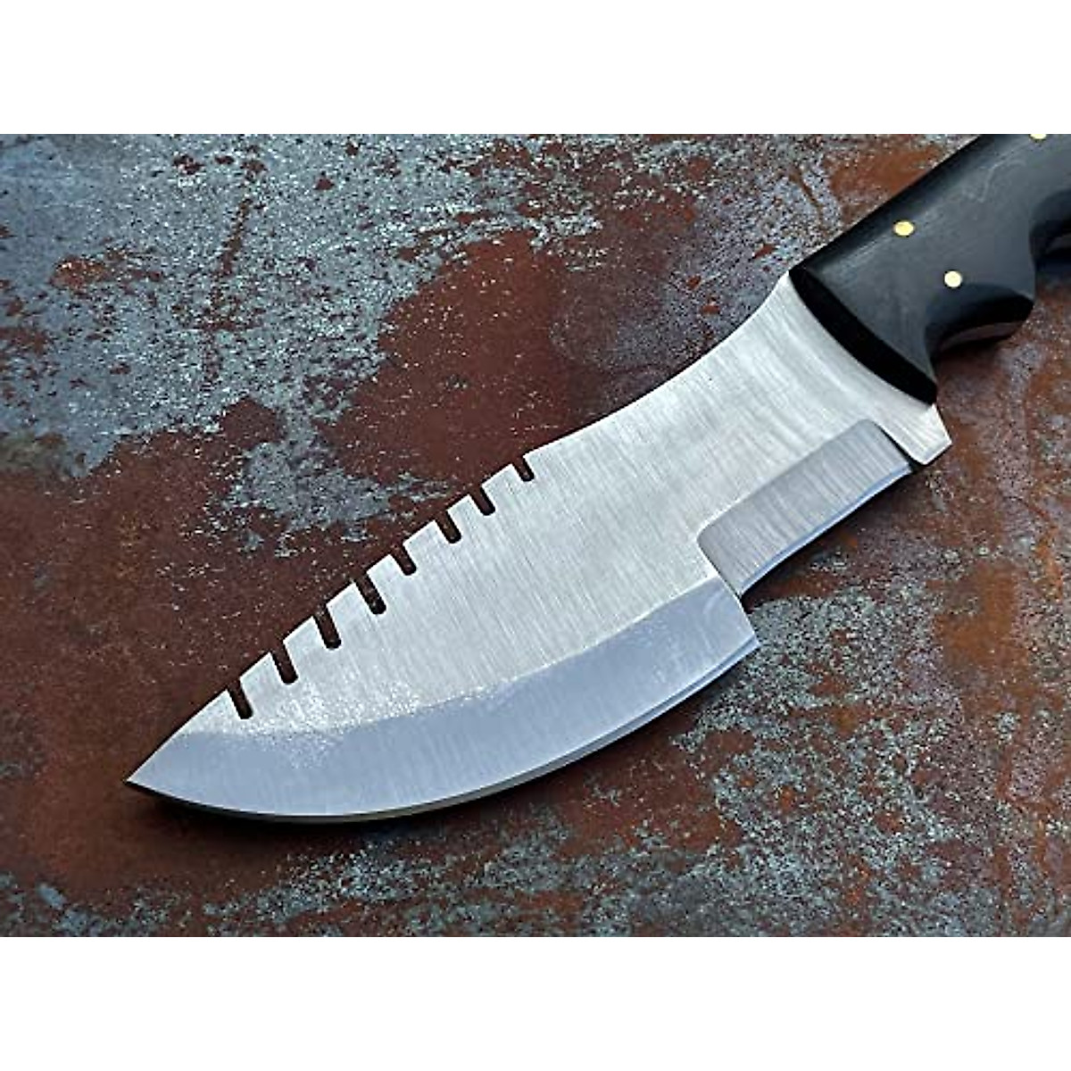 Custom Handmade High Carbon 11 Inch Tracker Knife Tactical Knife EDC Micarta Handle