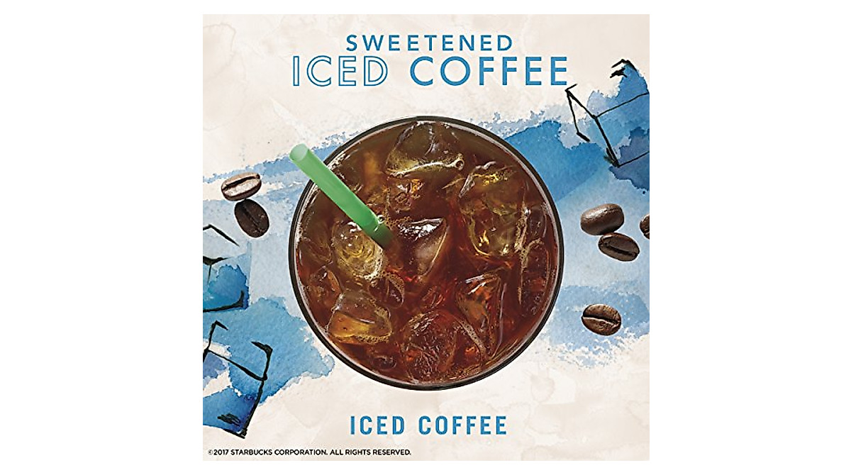 Starbucks VIA Instant Sweetened Iced Coffee Packets | Refreshing Flavor