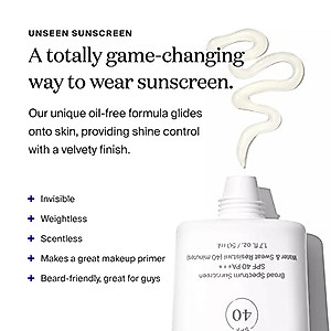 Supergoop! SPF Bestsellers Starter Kit - Reef-Friendly, Broad Spectrum Sunscreen for Face & Body - Includes Play Everyday Lotion SPF 50, Unseen Sunscreen, Glowscreen SPF 40 & Reusable Pouch