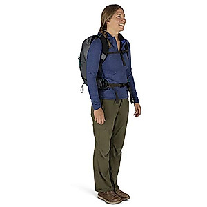 Osprey Tempest Pro 18L Women's Hiking Backpack, Titanium, WXS/S