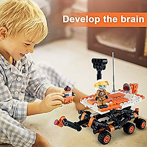 BanBao Toy Building Sets, Building Blocks Mars Rover Model Kit, Building Toys for Kids, Astronaut Toys, Space Toys for Boys 5-12, Collectibles New 2021 (265 Pieces)