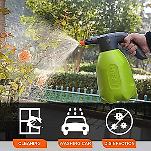 HIFAY ES2-PRO Electric Spray Bottle 2L/0.5Gallon, Portable Handheld Sprayer Spray 60 Bottles On a Single Charge, Automatic Plant Mister for Garden, Fertilizing, Cleaning