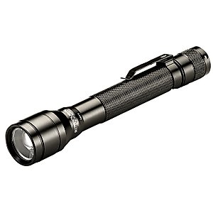 Streamlight 71701 Jr. F-Stop 250-Lumen Flood/Spot LED Flashlight with Alkaline Batteries, Black, Box