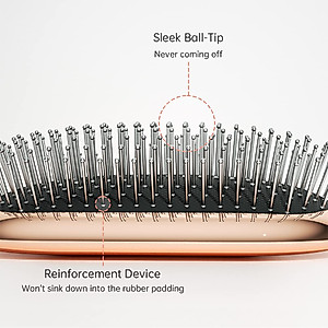 Melbang Hair Brush for Thick Curly Thin Long Short Wet or Dry Hair Adds Shine and Makes Hair Smooth Hair Comb Paddle Hair Brush for Men Women Kid