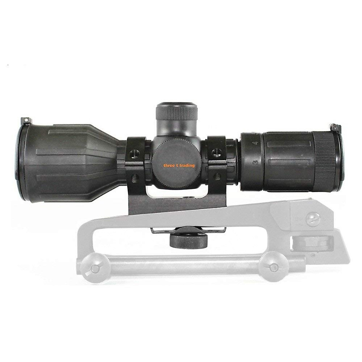 360 Tactical 3-9X40 1" Rubber Coated Heavy Duty Scope RED Green MIL-DOT Hunting Shooting Scope with Mount