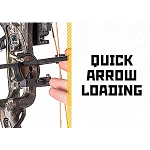 Trophy Ridge Whisker Biscuit Original Quick Shot Archery Arrow Rest - Trusted Choice for Bowhunters, Durable Lightweight Construction, Quiet Loading, Medium Right-Handed Design