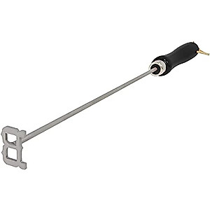 BBQ Fans Western B Branding Iron for Steak, Buns, Wood & Leather