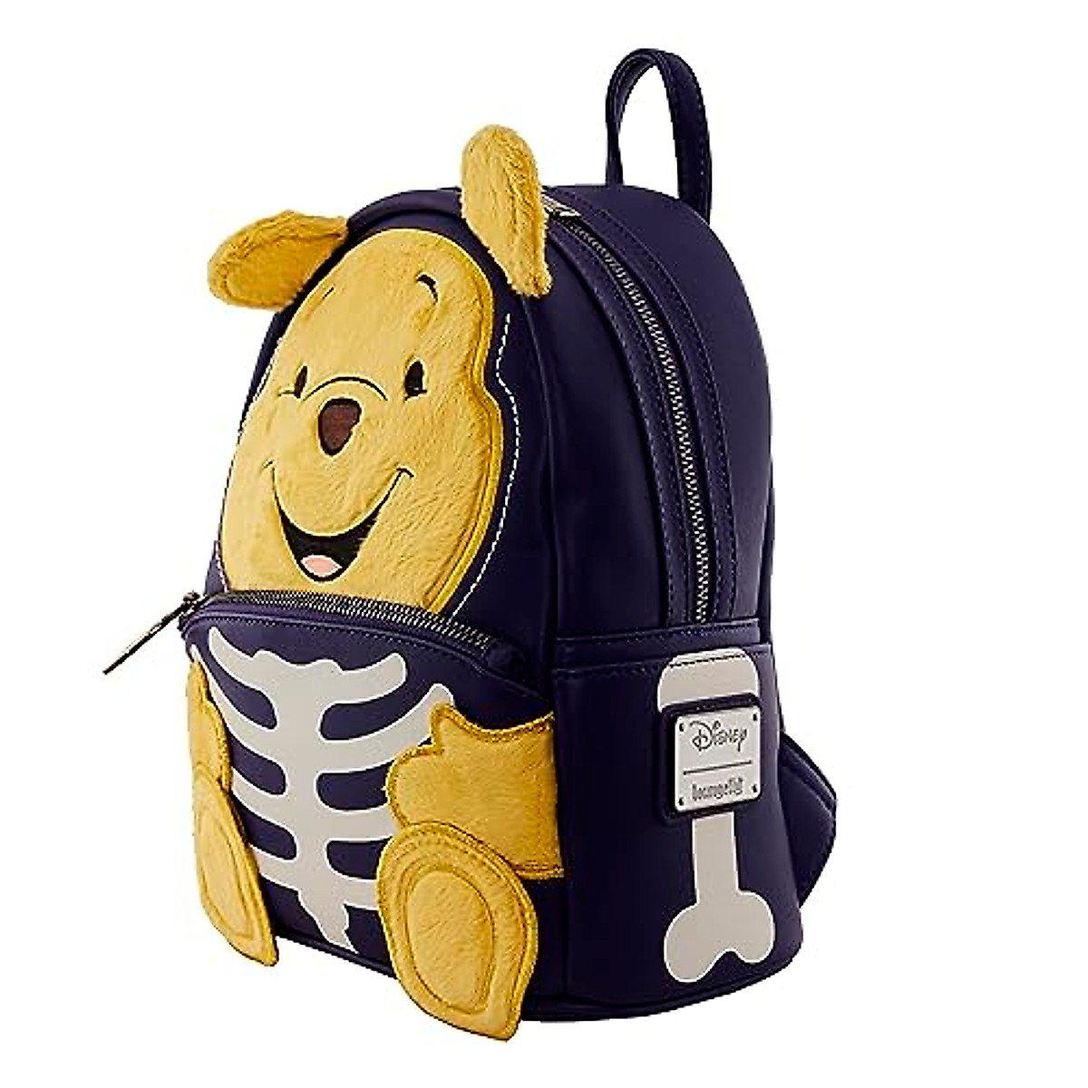 Loungefly Disney Backpack: Winnie The Pooh Skeleton Cosplay Mini-Backpack, Amazon Exclusive