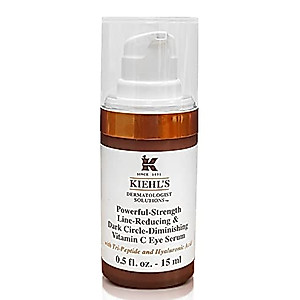 Kiehl's Powerful-Strength Dark Circle Reducing Vitamin C Eye Serum, 0.5 Ounce, 42 grams
