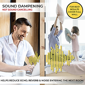 12 Pack Sound Proof Foam Panels in Black and White Beveled Edge | New High Density Triangle Sound Dampening Panels with 3M Tape for Studio, Home & Office | Soundproof Foam Acoustic Panels (Black/Gray)