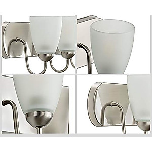 Progress Lighting P2708-09 Gather Bath & Vanity, Brushed Nickel