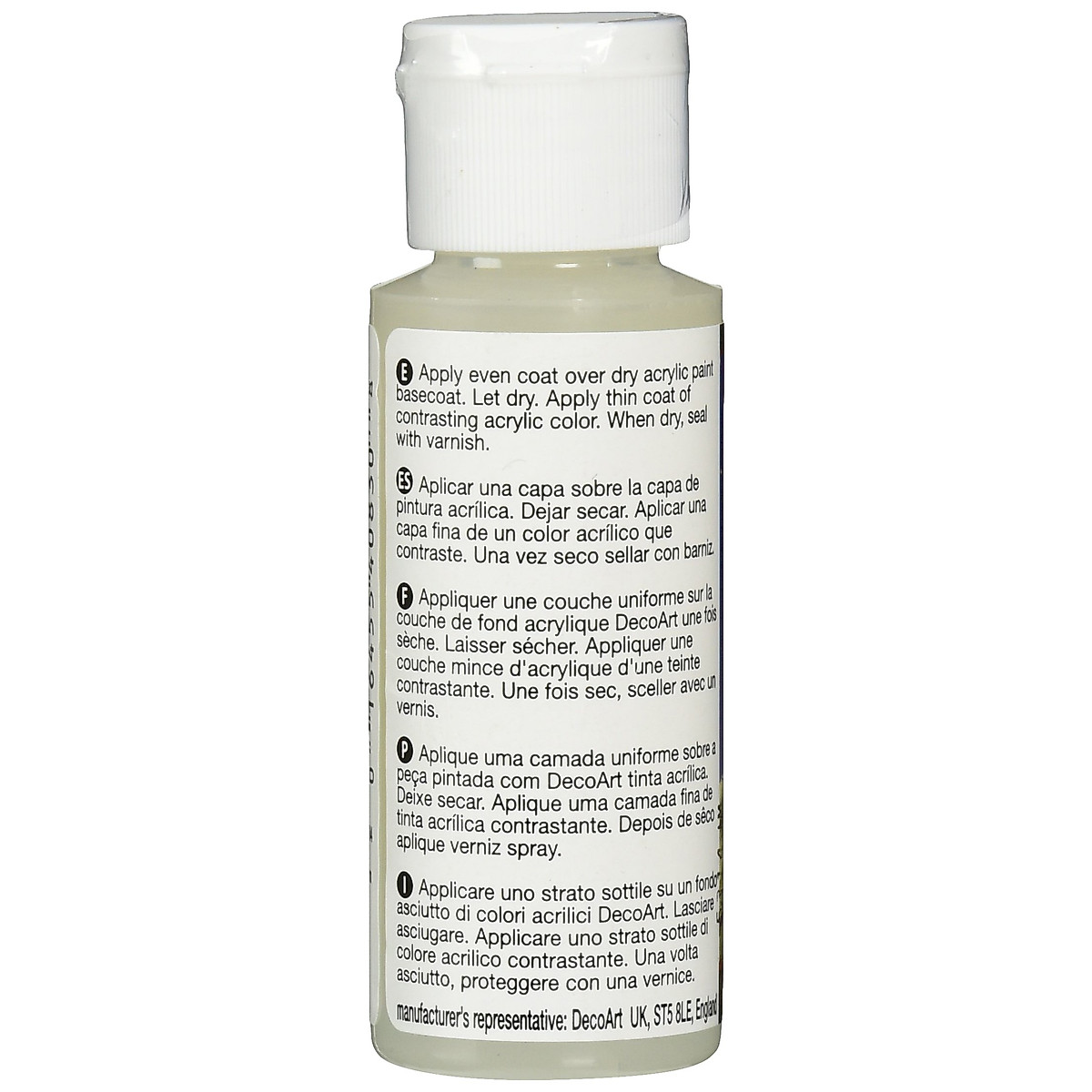 DecoArt DAS8-3 Americana Mediums Paint, 2-Ounce Paint, Weathered Wood