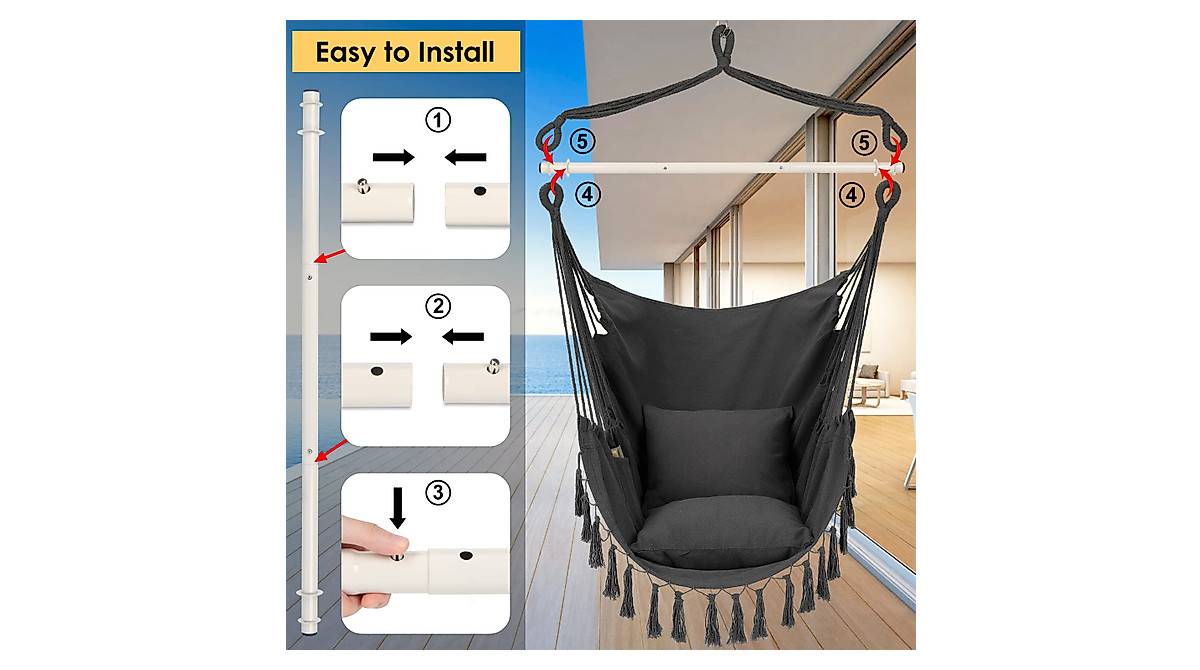 Y Stop Hammock Chair Installation