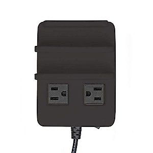 Power Hub Plus Charging Station - Charge Up to 7 Devices Using Only One Wall Outlet | Black Silicone Won't Scratch Device | Attractive Dependable Table Charging | No Set of Short Cords